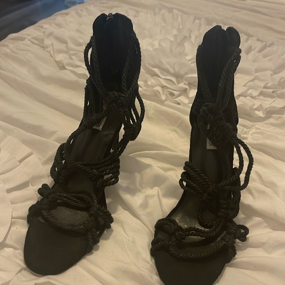 Cape Robbin | Shoes | Cape Robbin Rope Strappy High Heel Sandals | Poshmark
